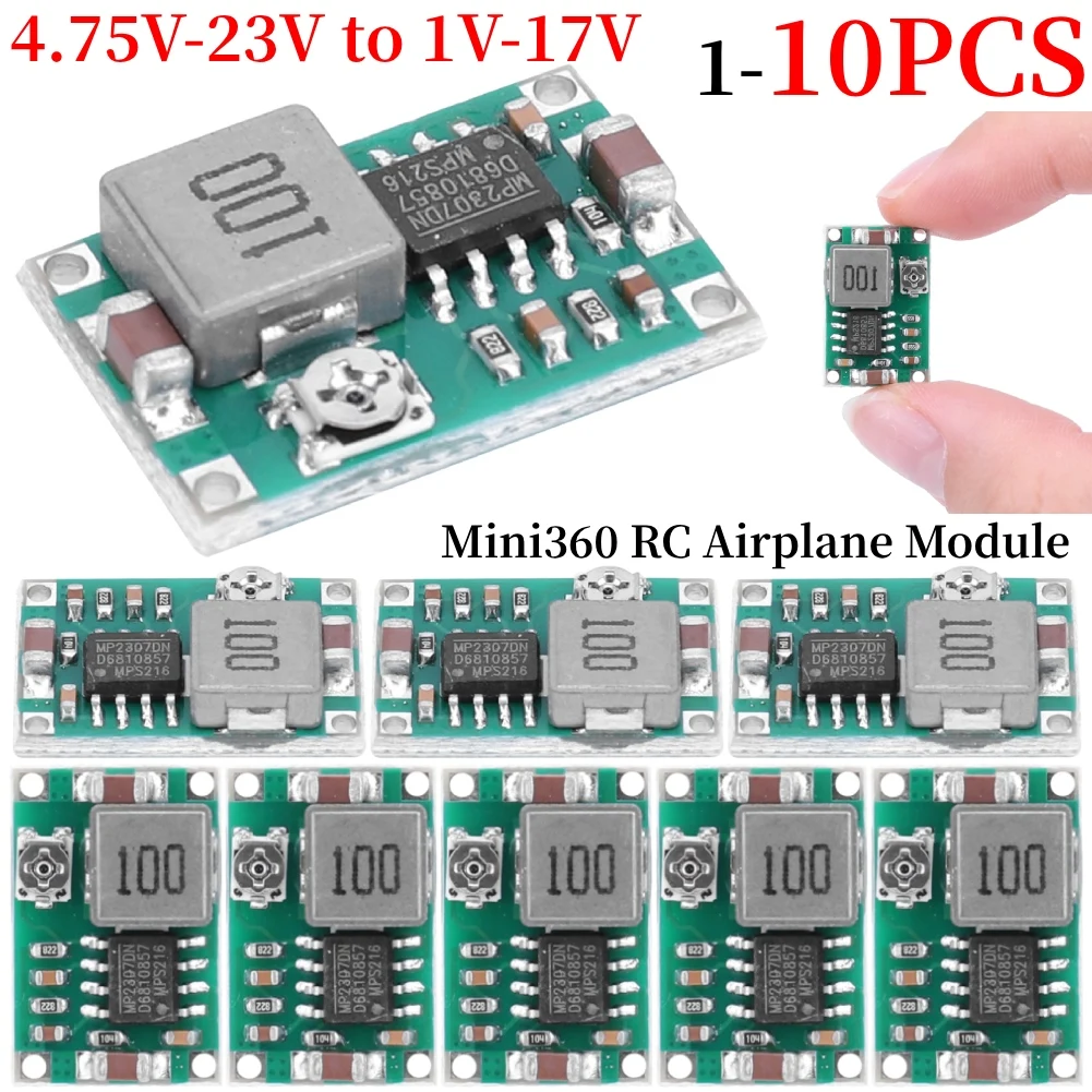 1-10pcs Mini360 RC Airplane Module Mini 360 DC Buck Converter 2A Step ...