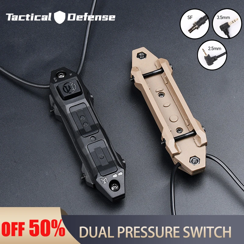 Tactical-Pressure-Switch-Button-Remote-For-M300-M600-PEQ-15-DBAL-A2 ...