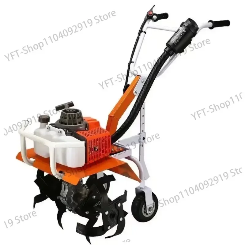Agriculturalgasoline-Small-Rotary-Tiller-Tiller-Multifunctional-Weeder ...