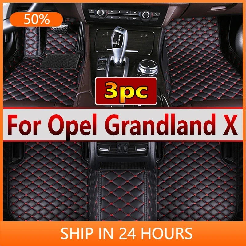 Floor-Mat-For-Opel-Grandland-X-2017-2022-Carpet-Anti-dirty-Pad-Car-Mats ...