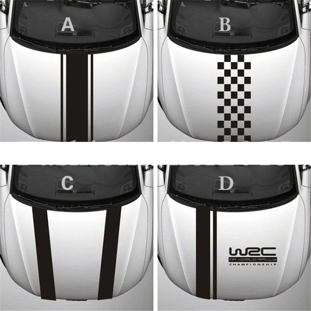 Chunmu Customization Wrc Stripe Car Covers Vinyl Racing Sports Decal ...