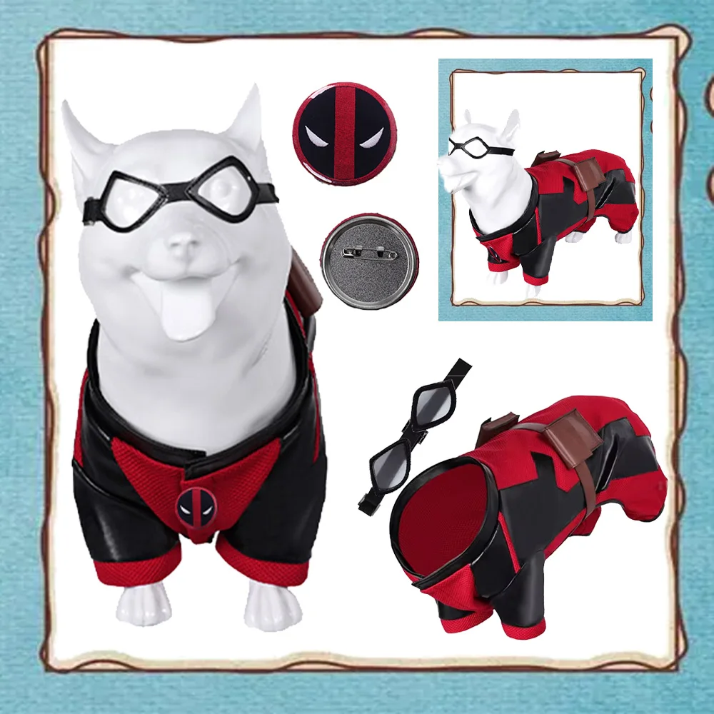 Dead-Cosplay-Pool-Pet-Dog-Cosplay-Red-Suit-Costume-for-Small-Large ...