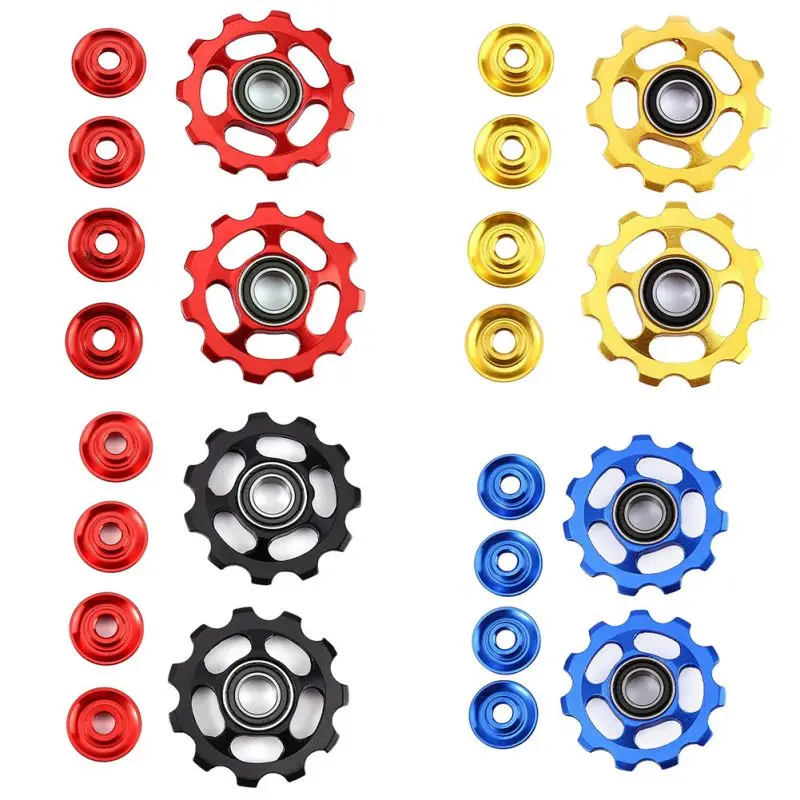 2PCS Road Bicycle Parts 11T Ultralight Aluminum Alloy Outdoor MTB Bike ...