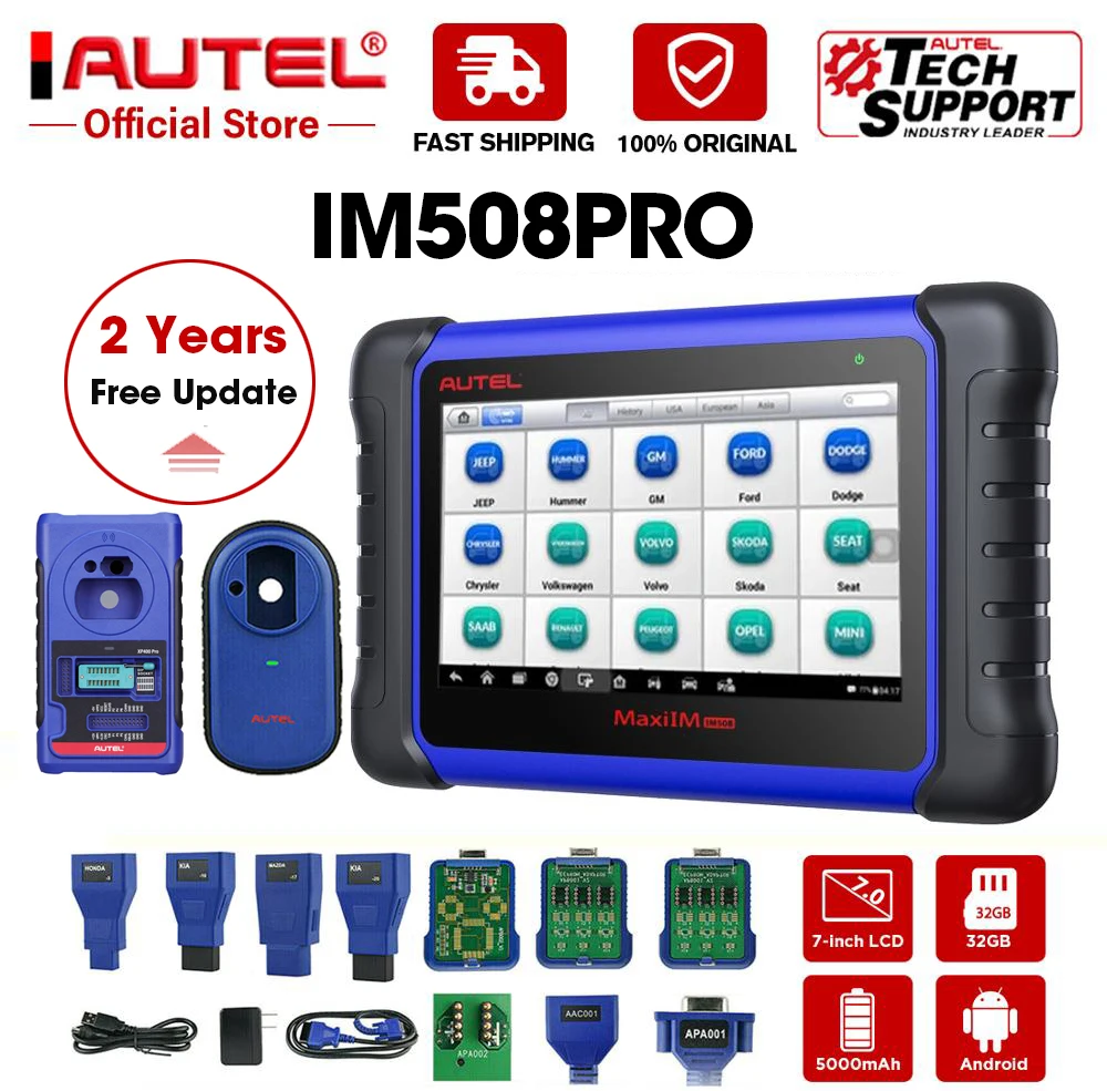 Autel maxim im508 carro programador chave imobilizador immo serviço ...