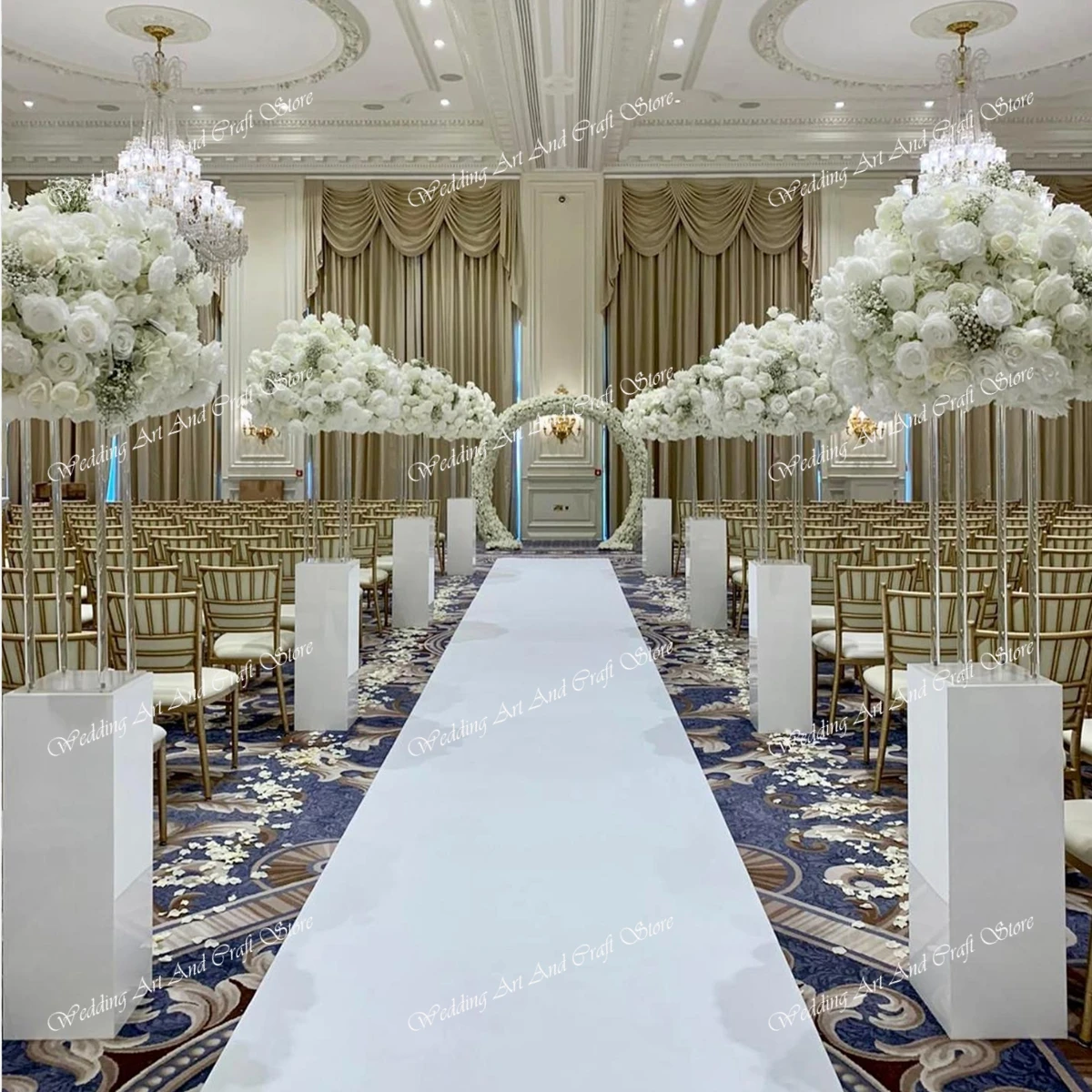 4pcs-10pcs-No-bottom-stand-Walkway-Stand-Pillar-Road-Lead-pedestal ...