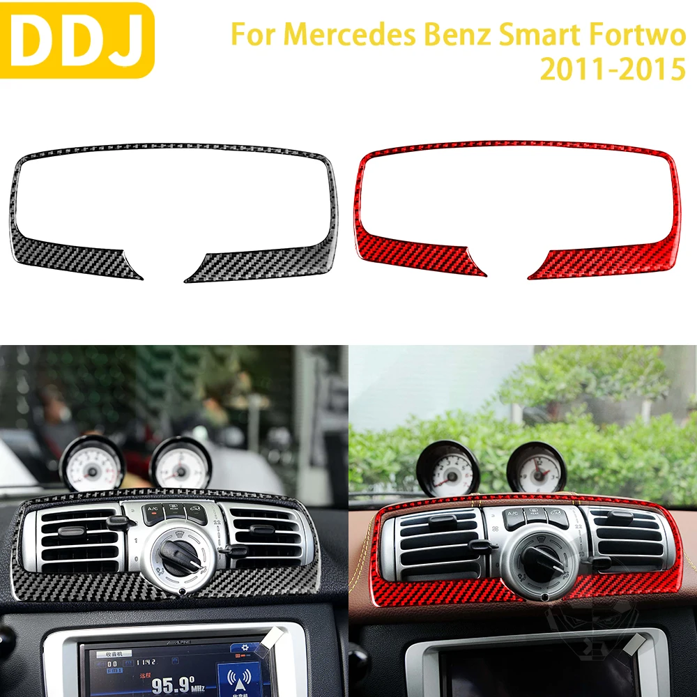 For-Mercedes-Benz-Smart-451-Fortwo-2011-2015-Accessories-Carbon-Fiber ...