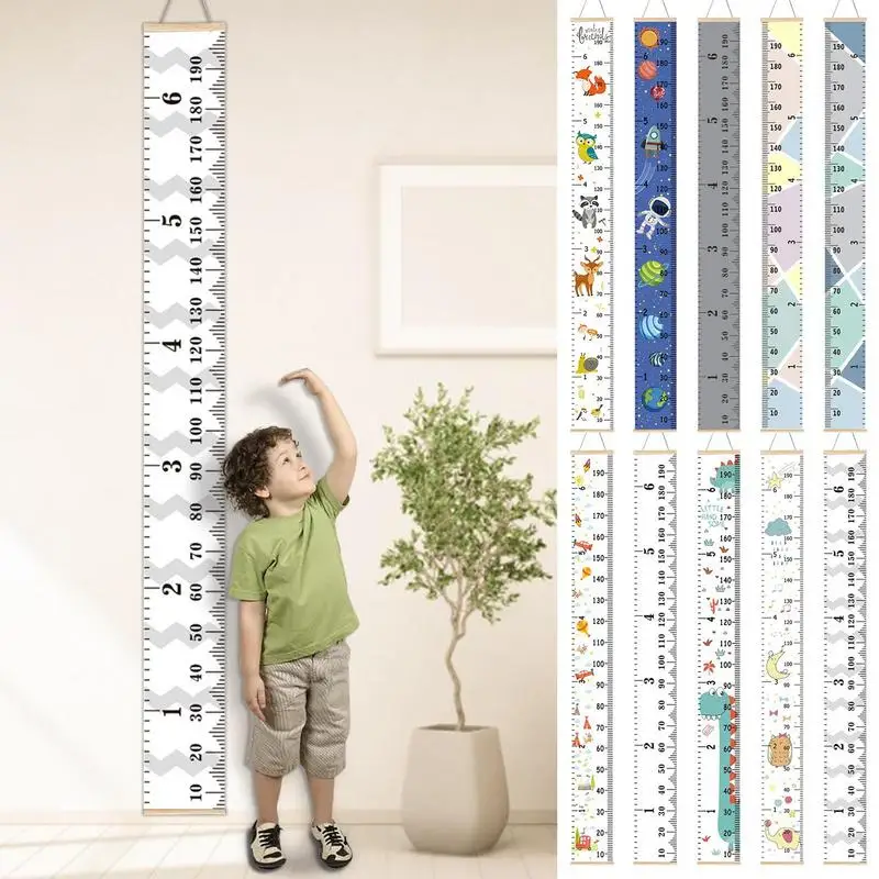 Growth-Chart-Wall-Ruler-For-Kids-Height-Height-Ruler-Record-Growth-With ...