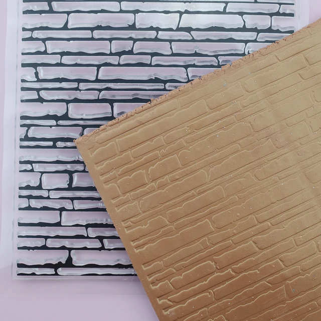 Polymer Clay Brick Wall