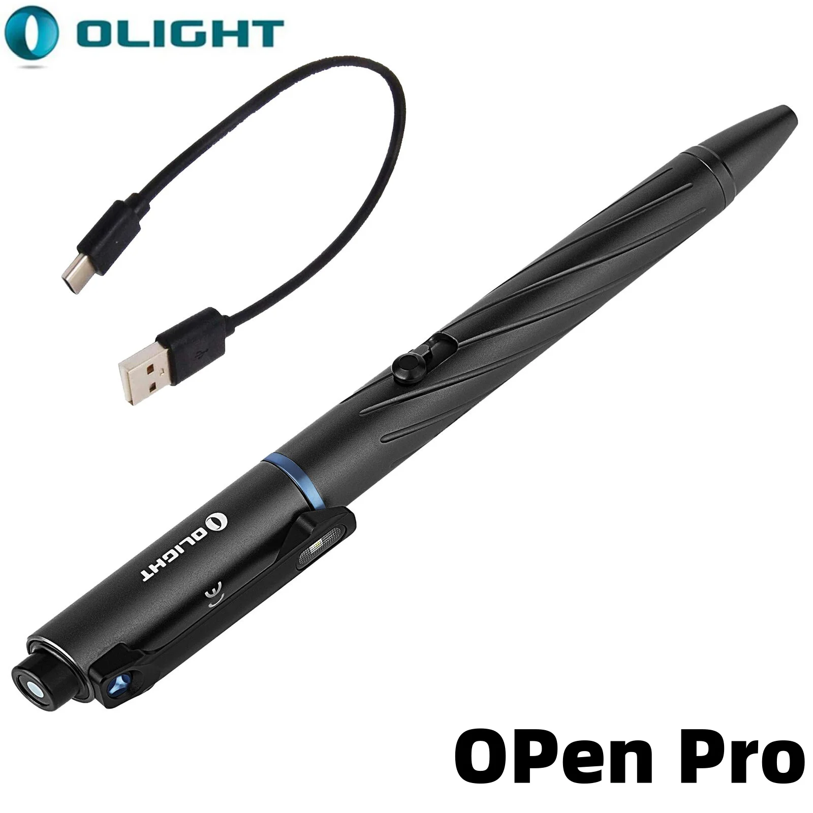 Olight-OPen-Pro-USB-Rechargeable-120Lumens-Flashlight-Compact-EDC ...