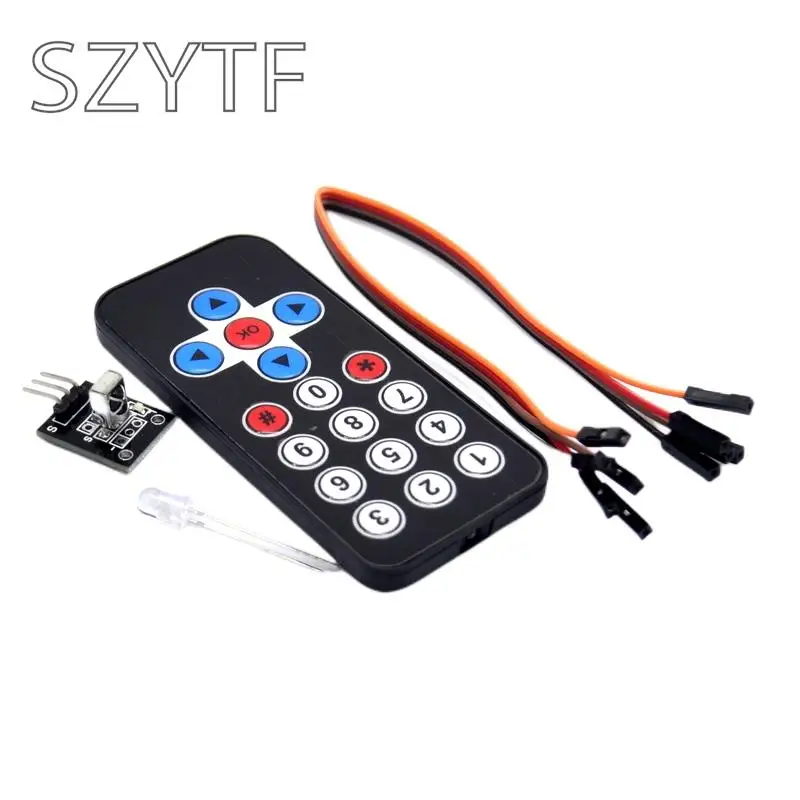 Smart Electronics Hot Sale Black Infrared IR Wireless Remote Control ...