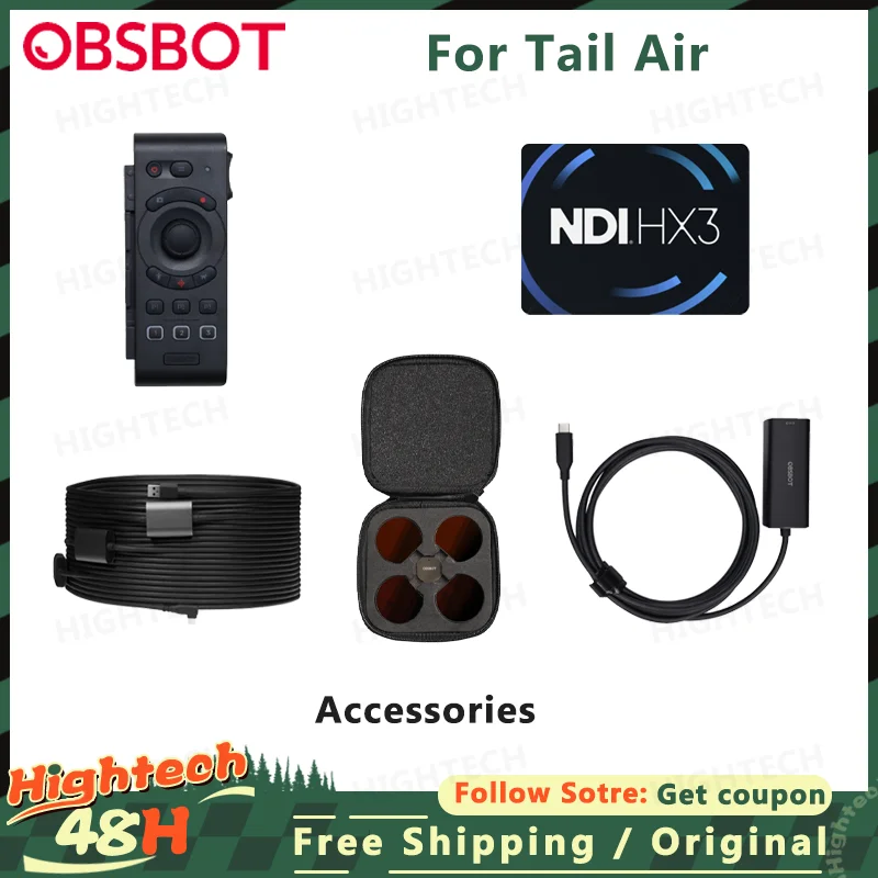 OBSBOT-accessories-for-Tail-Air-Smart-Remote-Controller-NDI-License-Key ...