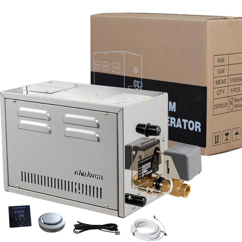 Steam-sauna-room-stainless-steel-steam-machine-automatic-drainage ...