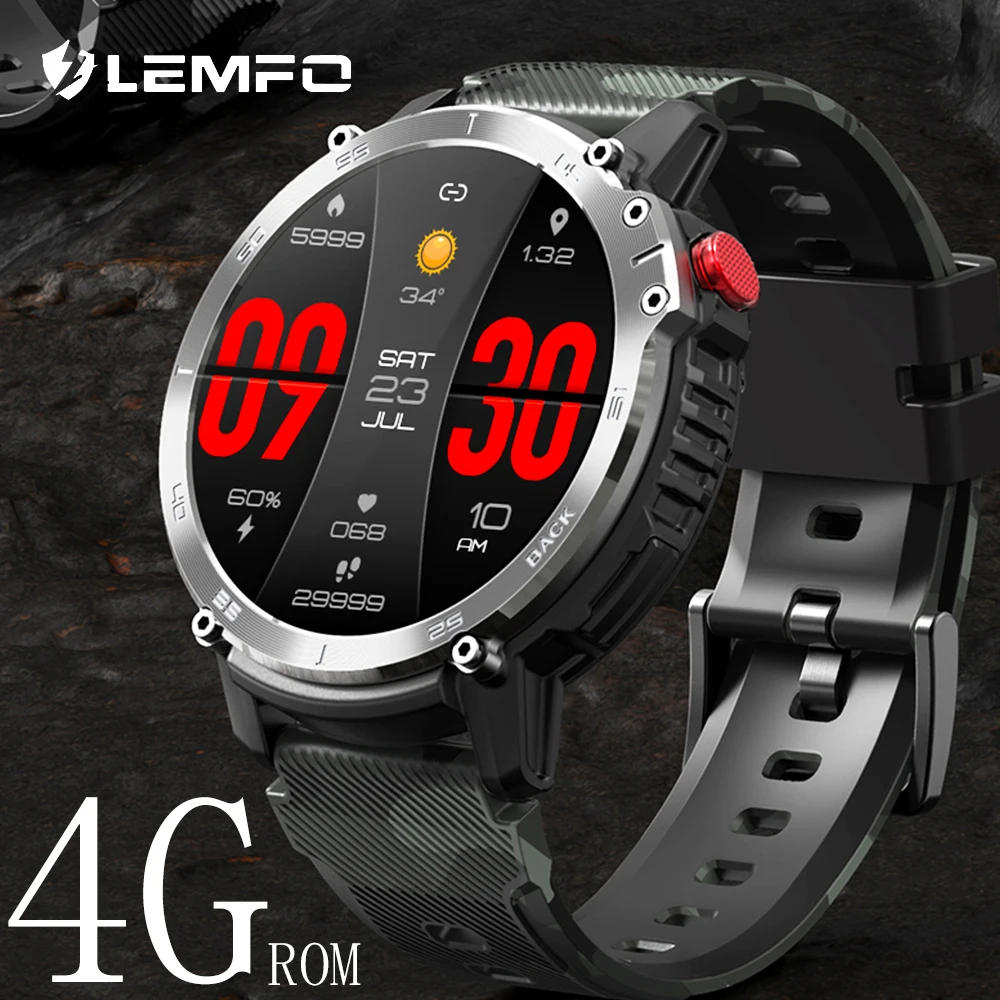 LEMFO reloj inteligente hombre IP68 impermeable llamada bluetooth LF26 ...