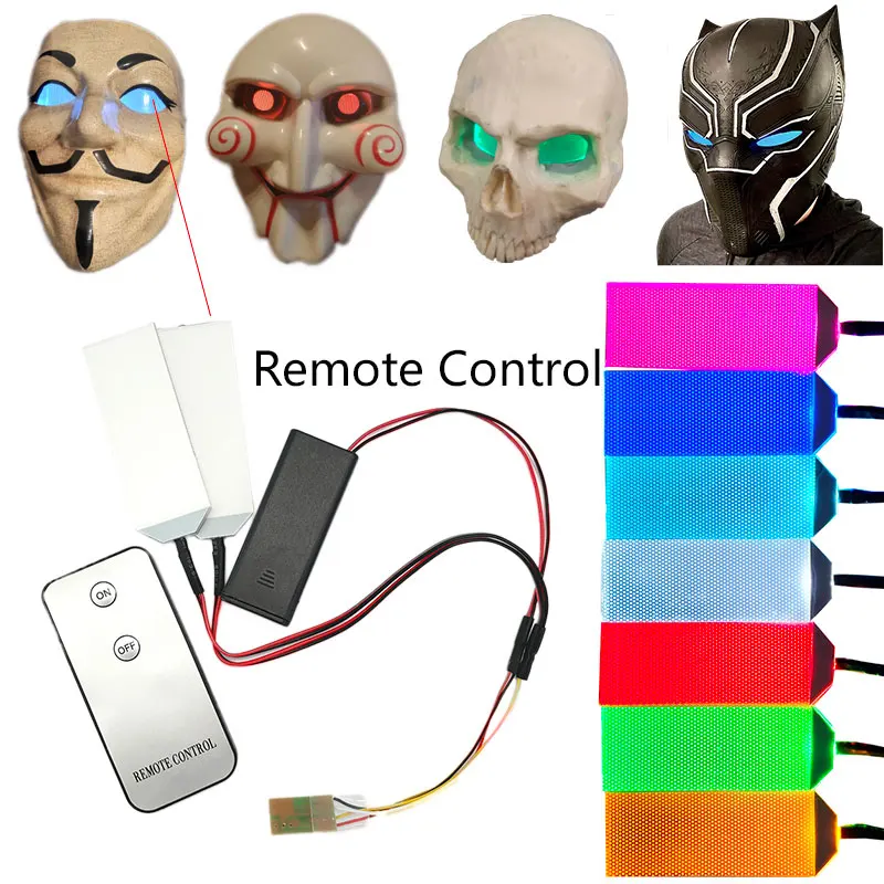 Remote-Control-Sensing-led-Light-Flexible-Bendable-Helmet-Eyes-Lights ...