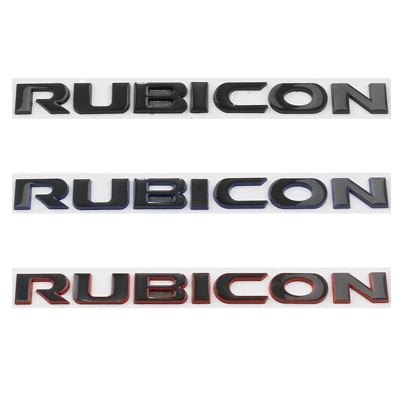 Car-Metal-Rubicon-Trunk-Fender-Door-Logo-Badge-Emblem-Decals-Sticker ...