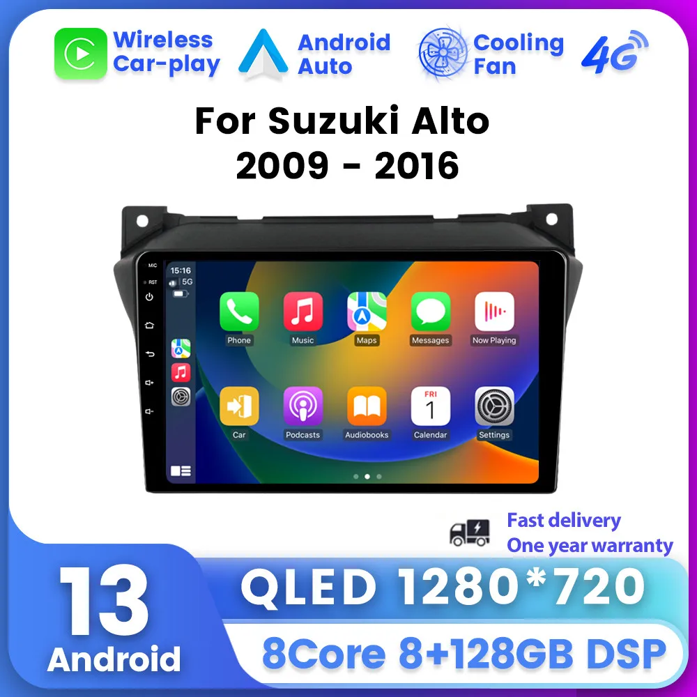 Android-Auto-Carplay-For-Suzuki-Alto-2009-2010-2011-2012-2013-2014-2015 ...