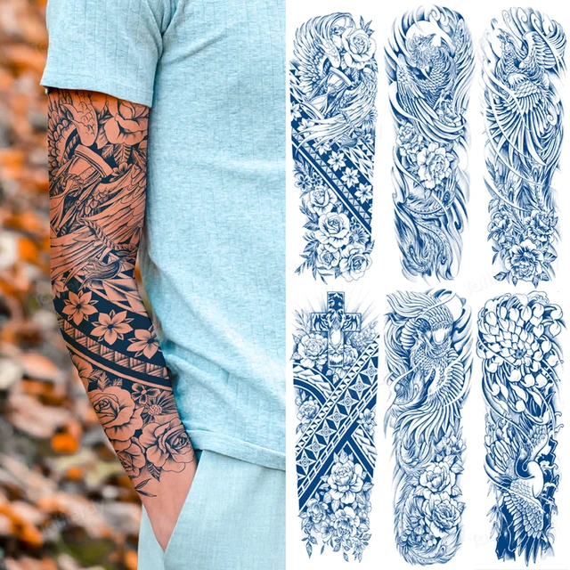 Tattoos For Men On Half Arm Sleeves
