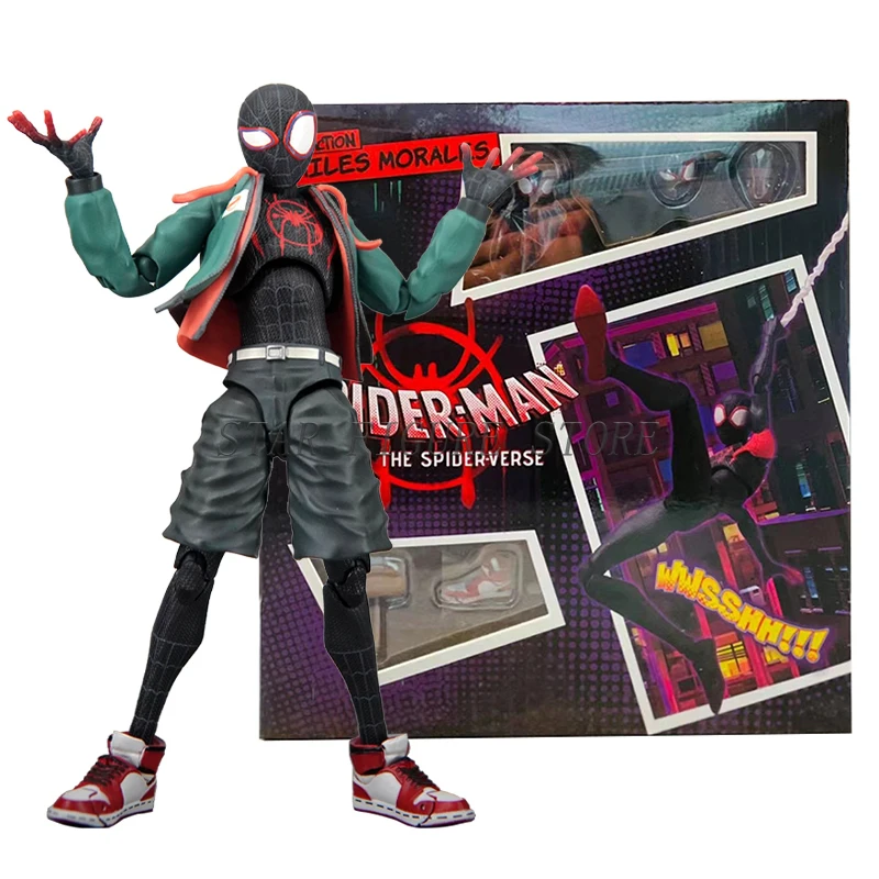 Sentinel-Sv-Action-Miles-Morales-Action-Figure-Spiderman-Model-Marvel ...