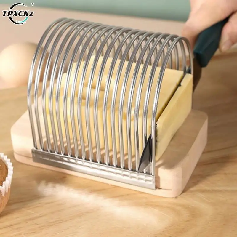 1pcs Detachable Bread Cutter Slicer Toast Cutting Mold Stainless Steel ...