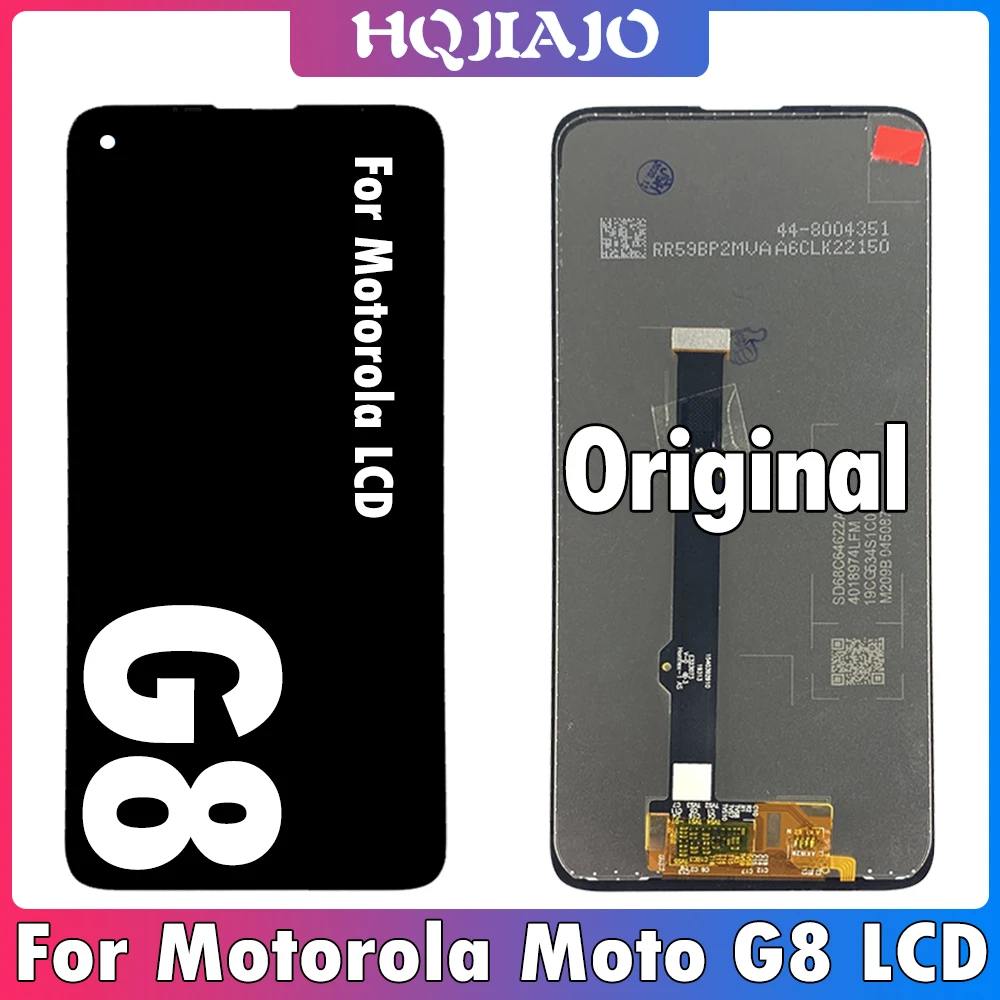 Original For Motorola Moto G8 LCD Display Touch Screen XT2045 1 XT2045 ...