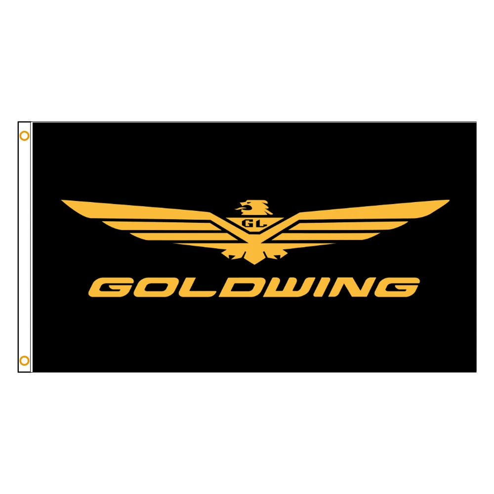 QLFLAG 3X5Fts 90x150cm Motorcycle Goldwing Flag| | - AliExpress