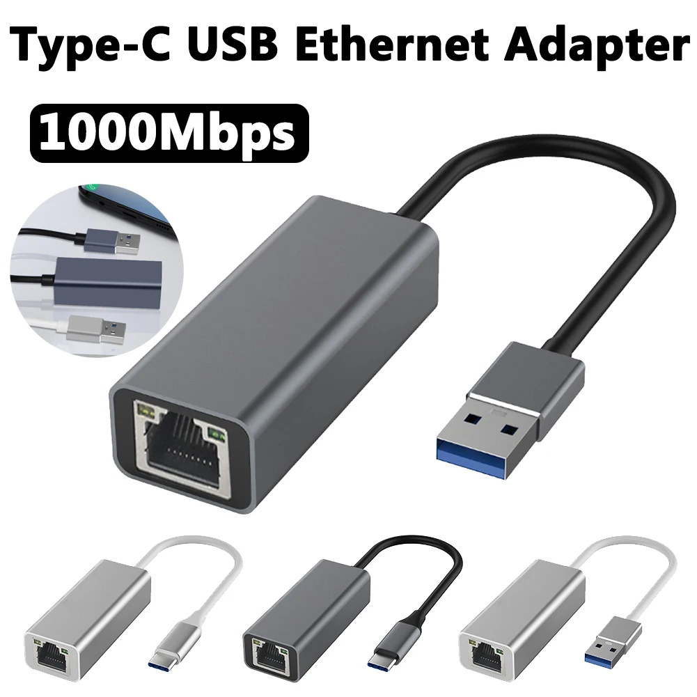 Type-C-To-RJ45-Gigabit-Ethernet-Type-C-To-Ethernet-Adapter-USB-Type-C ...