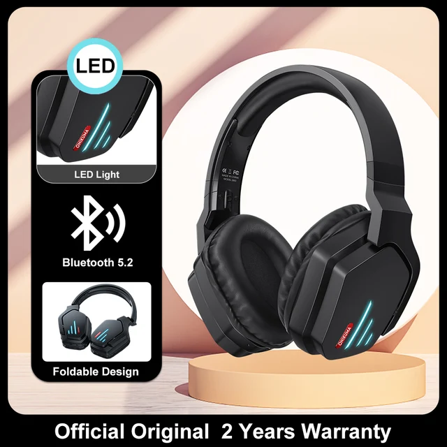 ONIKUMA Professional Gaming Headphones Bluetooth-Compatible Headphones ...