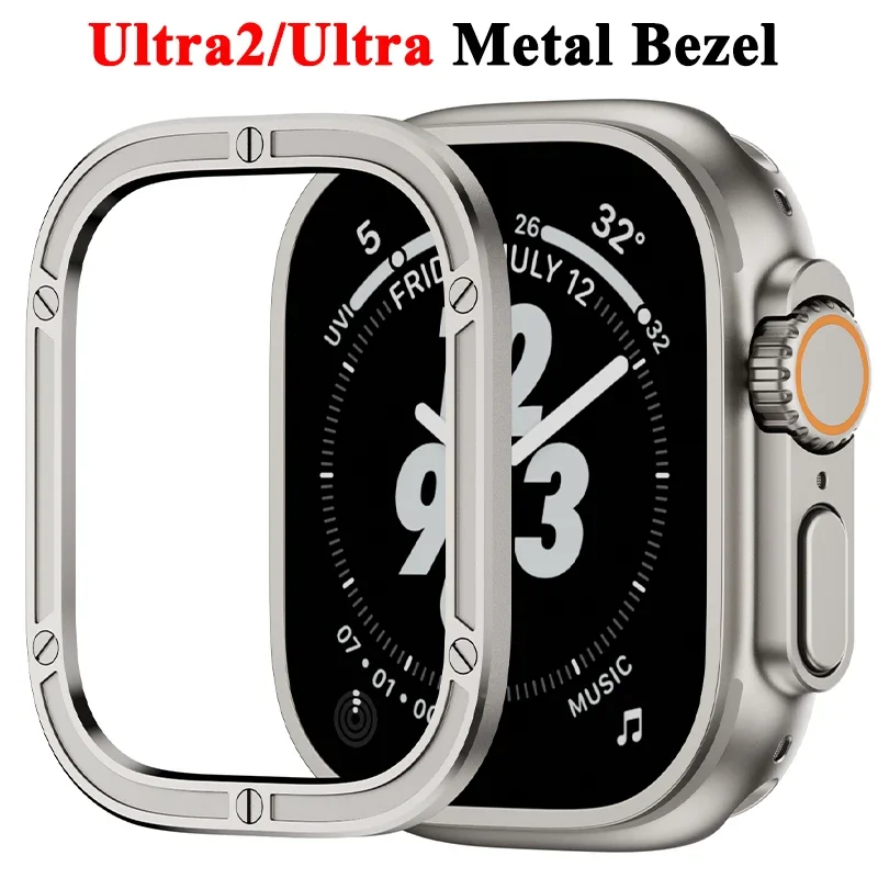 316L-Stainless-Steel-Bezel-For-Apple-Watch-49mm-Ultra2-Protector ...
