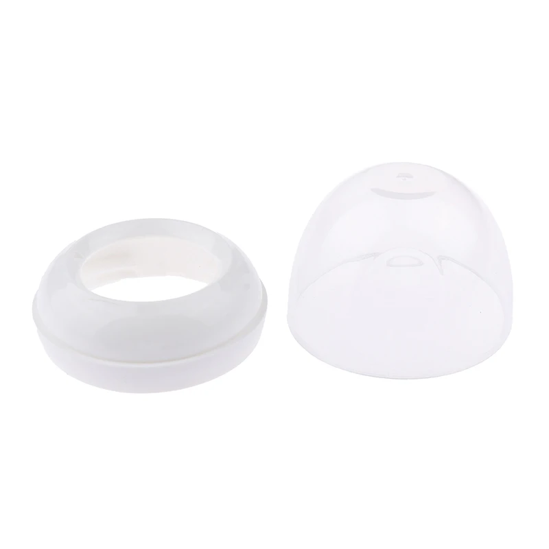 Baby-Bottle-Cap-and-Ring-Adequado-para-garrafas-de-leite-de-furo-largo ...