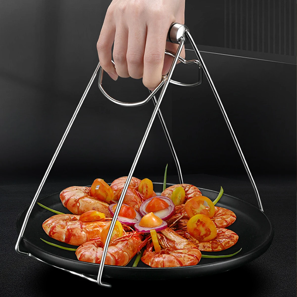 WORTHBUY-304-Stainless-Steel-Steamer-Clip-Foldable-Pot-Clips-Bowl-Clip ...