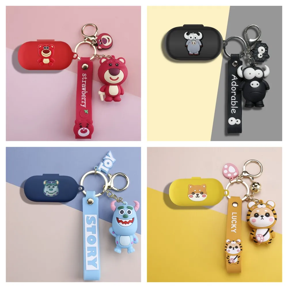 Cute Cartoon Anime Role Lotso Soft Earphone Cover for Huawei Freebuds ...