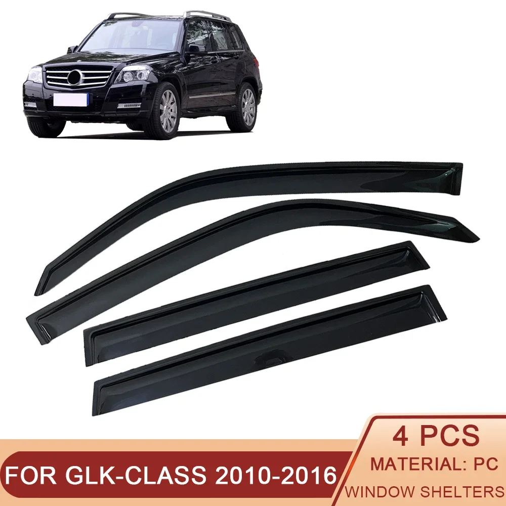 For-Mercedes-Benz-GLK-Class-X204-2010-2016-Auto-Black-Car-Side-Window ...