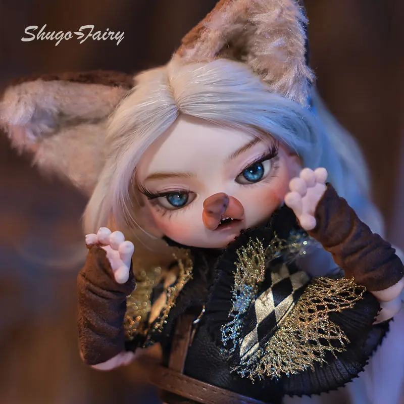 ShugaFairy Monster Bjd Doll 1/6 Blythe Reborn OB11 Circus Troup Trainer ...