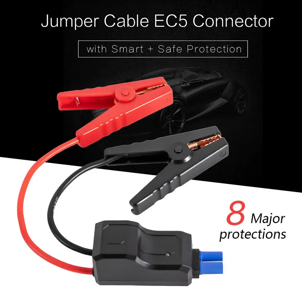 Jumper Cable EC5 Connector Alligator Clamp Booster Battery for Car Jump ...