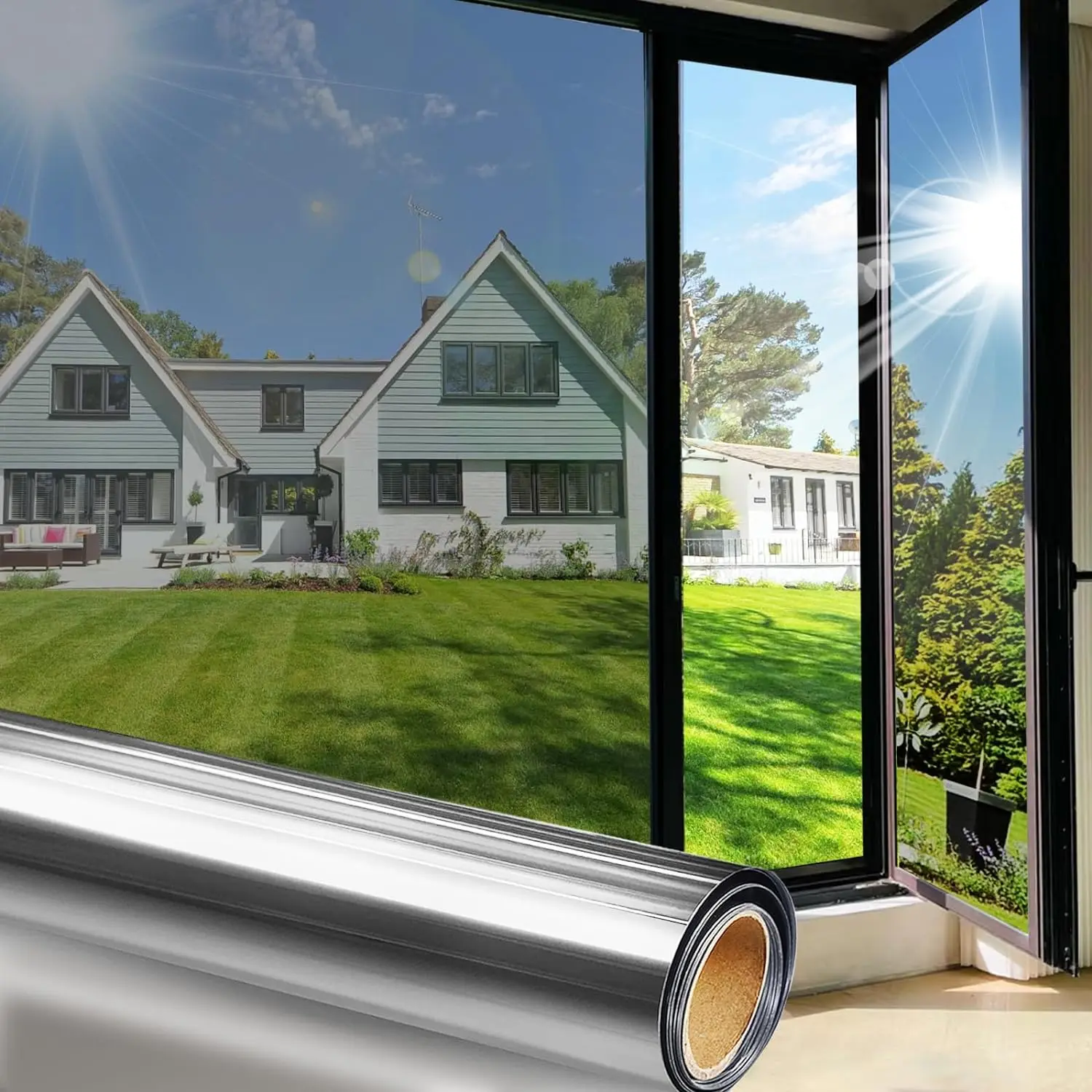 Window-Privacy-Film-One-Way-Daytime-Privacy-Glass-Film-Sun-Blocking ...