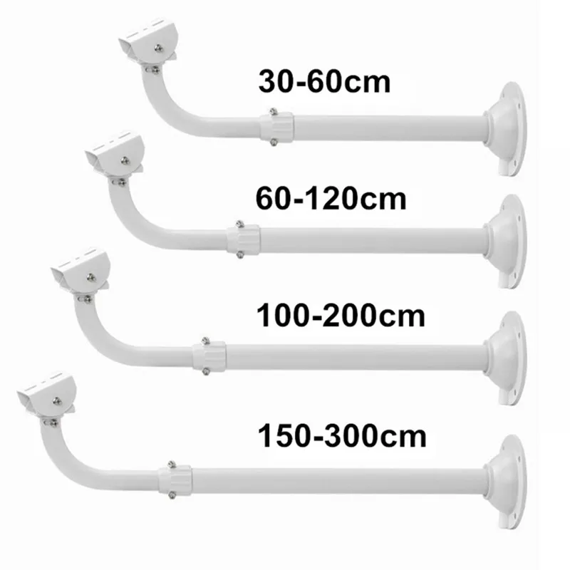 L shaped Monitoring Telescopic Bracket 30 60cm Retractable Long Arm ...