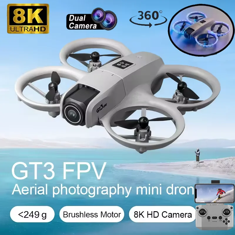 GT3 Mini 8K Drone – Wired Innovation