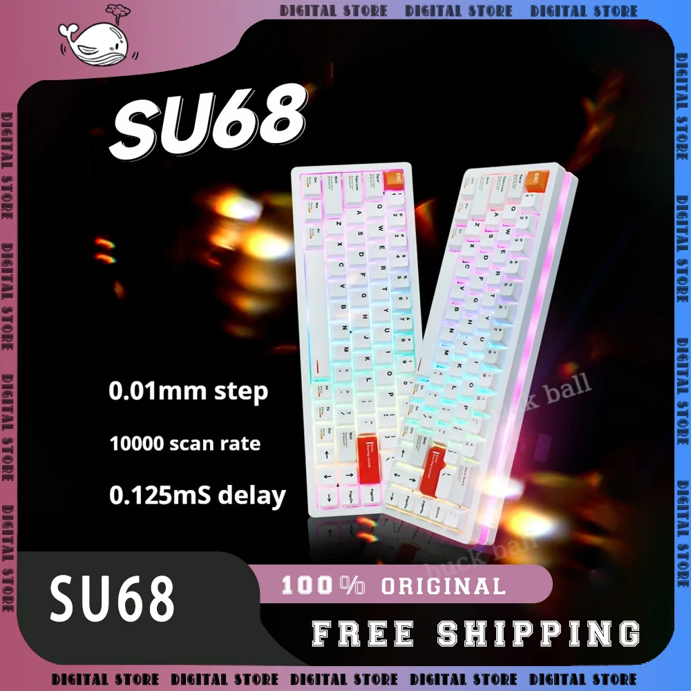 Everglide-Su68-Magnetic-Switch-Mechanica-Keyboard-Wired-Keyboard-Cnc ...