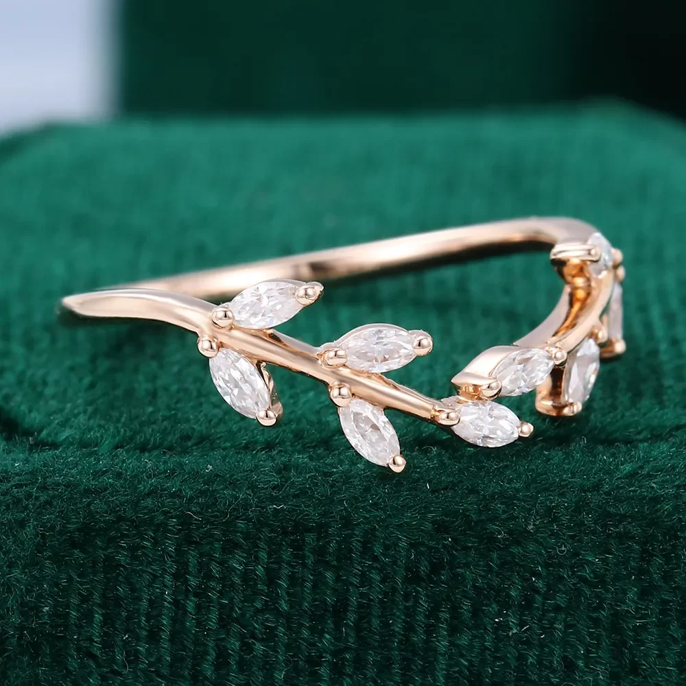 Leaf Ring Band