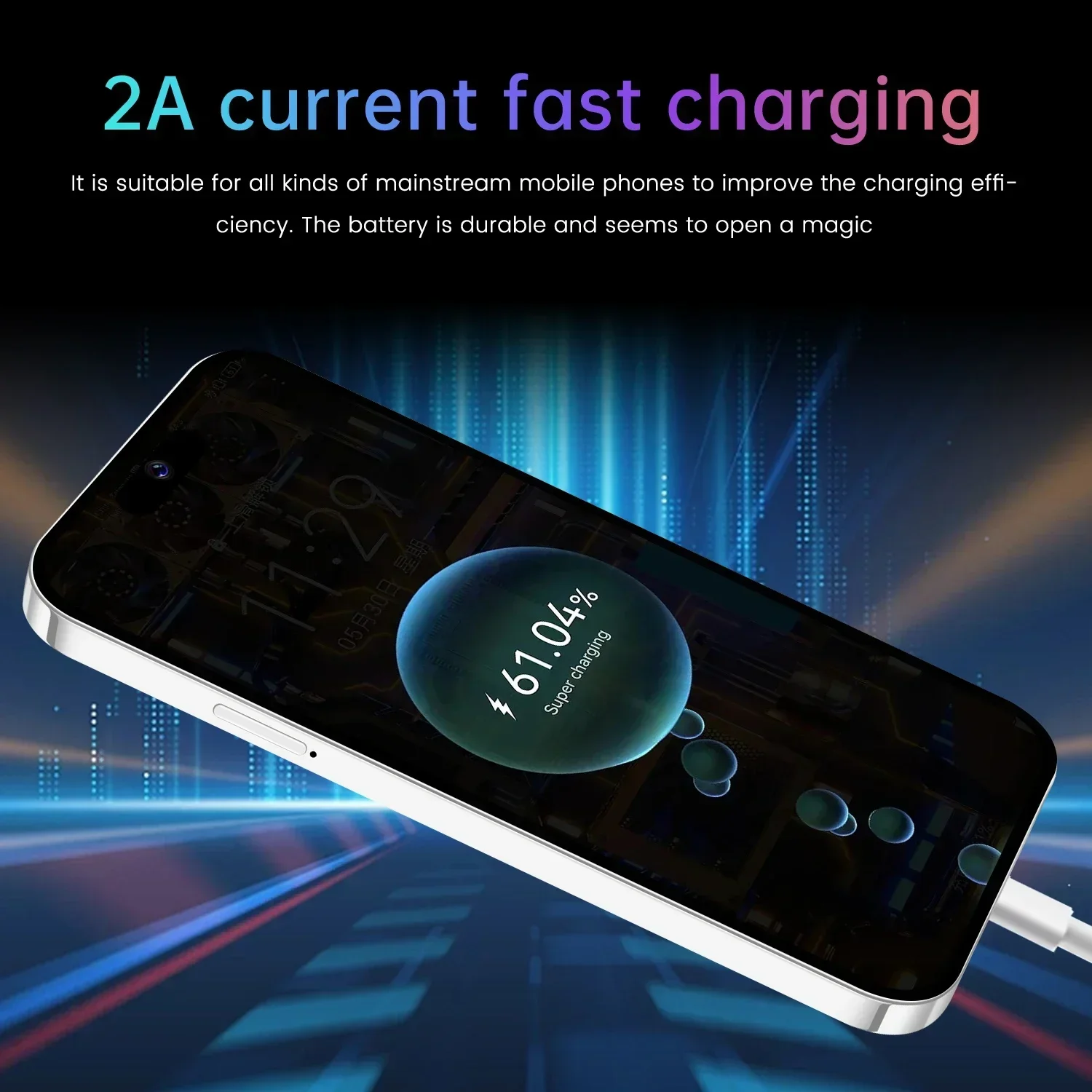 Original For Brand Smartphone 7.3 inch New XS15 Pro Max Full Screen 4G ...