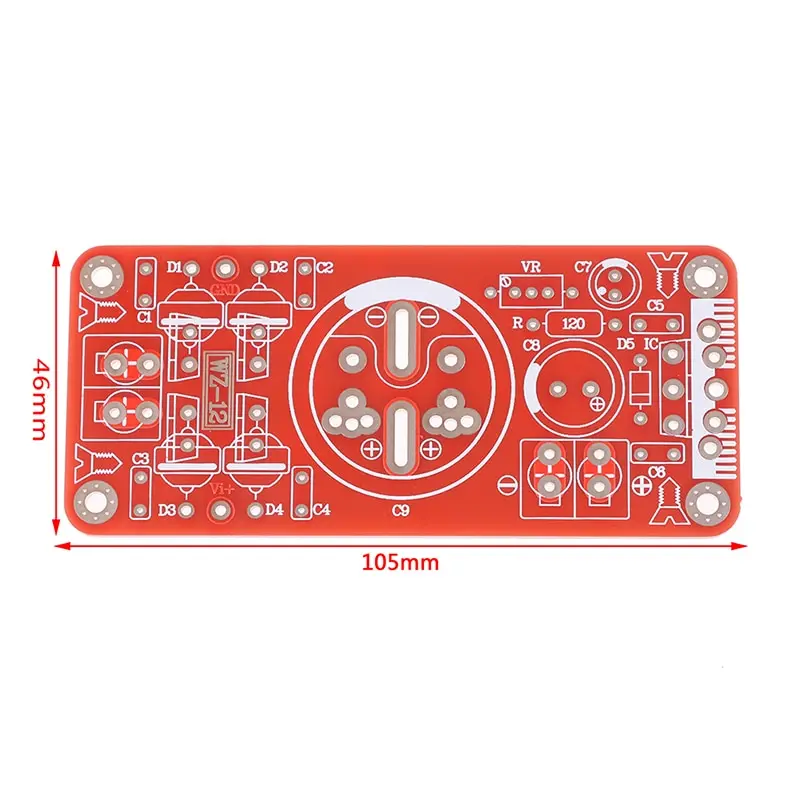 DIY Low Noise Power Supply PCB LT1083, LT1084, LT1085, LM317, LM338 ...