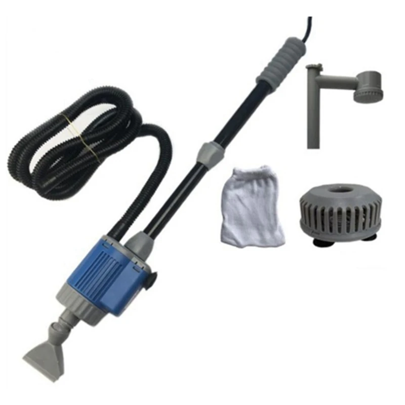 Electric-Aquarium-Water-Change-Pump-Cleaning-Tools-Water-Changer-Gravel ...