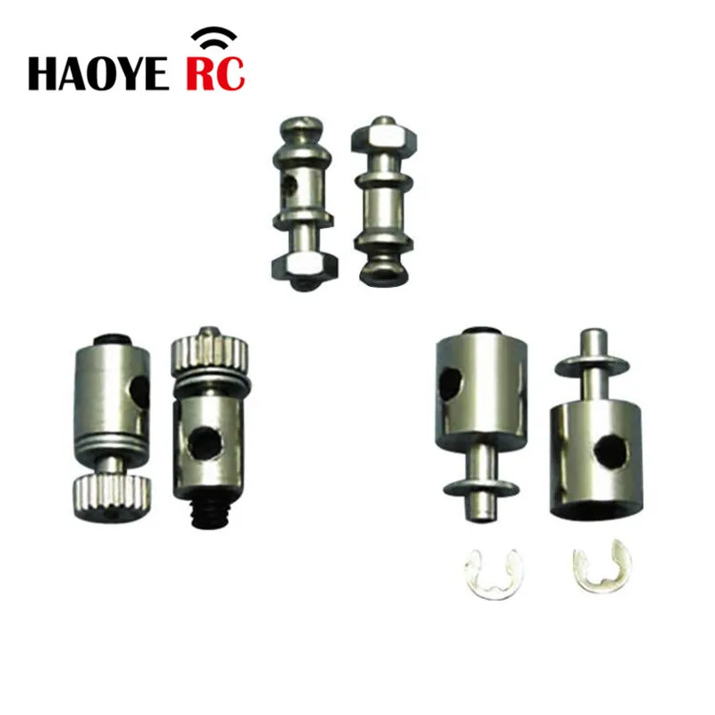 Haoye-10PCS-Pushrod-Connectors-Linkage-Stopper-Metal-Quick-Adjuster ...