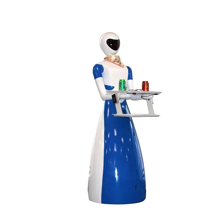 Talking-Robots-Plastic-Humanoid-Intelligent-Waiter-Service-Artificial ...