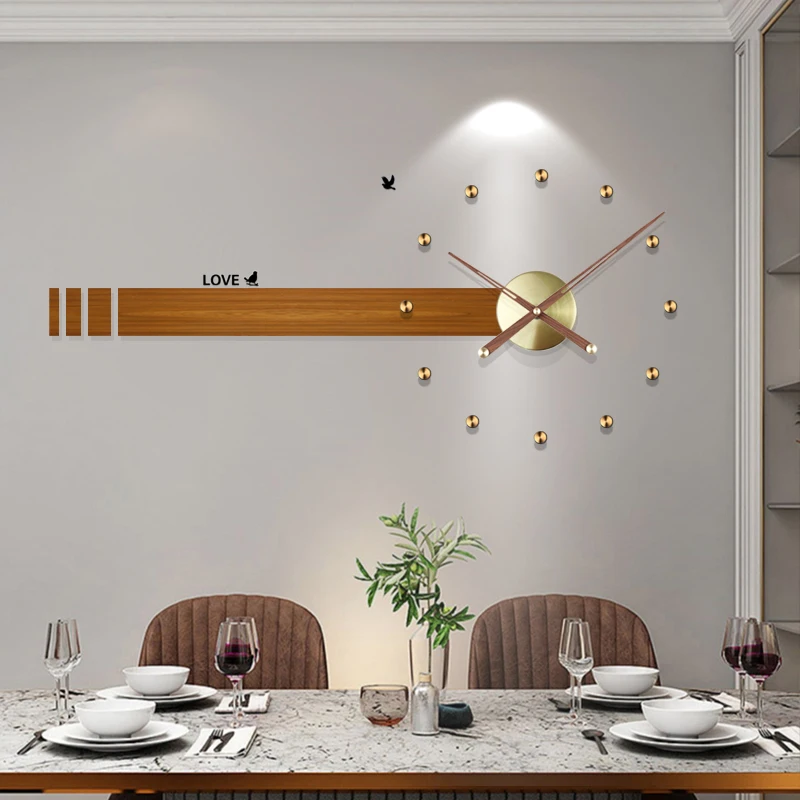 Spain Large Wall Clock Modern Design Metal Luxury Wall Watches Clocks ...