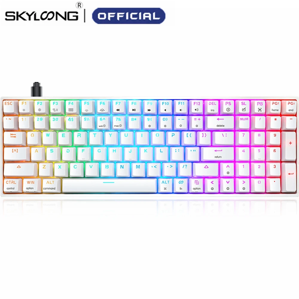 SKYLOONG-Mechanical-Keyboard-GK96-96-Keys-90-Gamer-Wired-Hot-Swappable ...