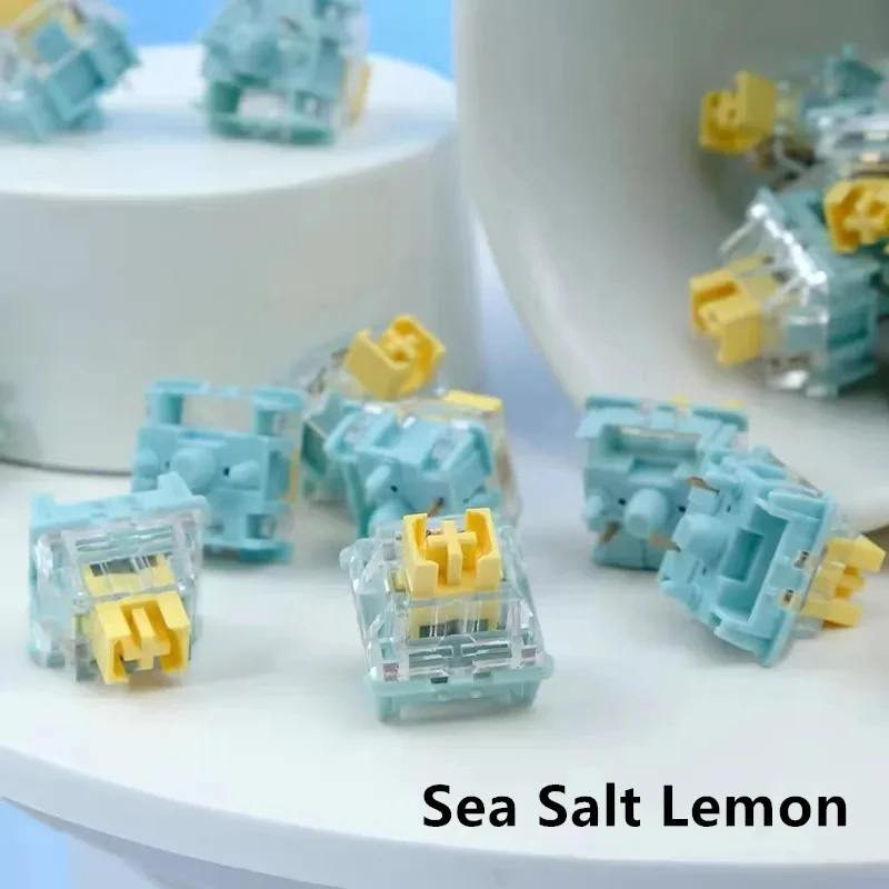 Wholesales-Sea-Salt-Lemon-Switch-Linear-DIY-Custom-Mechanical-Keyboard ...