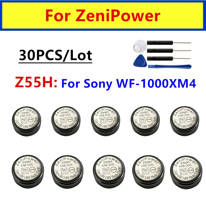 30PCS-lot-Z55H-For-ZeniPower-replacement-CP1254-1254-for-Sony-WF ...