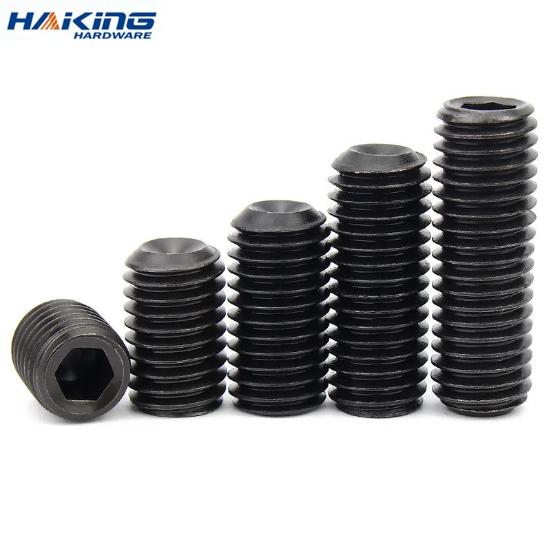 Carbon Steel Hex Socket Set | Carbon Steel Cup Point Set | Screws - 10pcs/lot Cup Point - Aliexpress