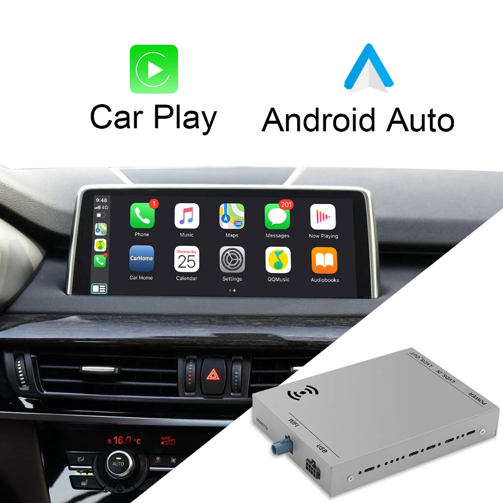 Wireless Carplay For BMW 1 2 3 4 5 7 Series F10 F20 F30 E60 E70 E81 E90 ...
